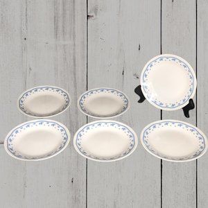 Corelle | Dining | Corelle Morning Blue Floral Small Plates | Poshmark